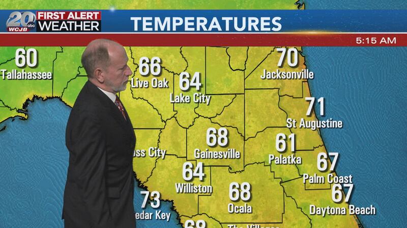 WCJB First Alert Weather Forecast | Noon Tuesday WCJB First Alert Weather Forecast | Noon Tuesday
