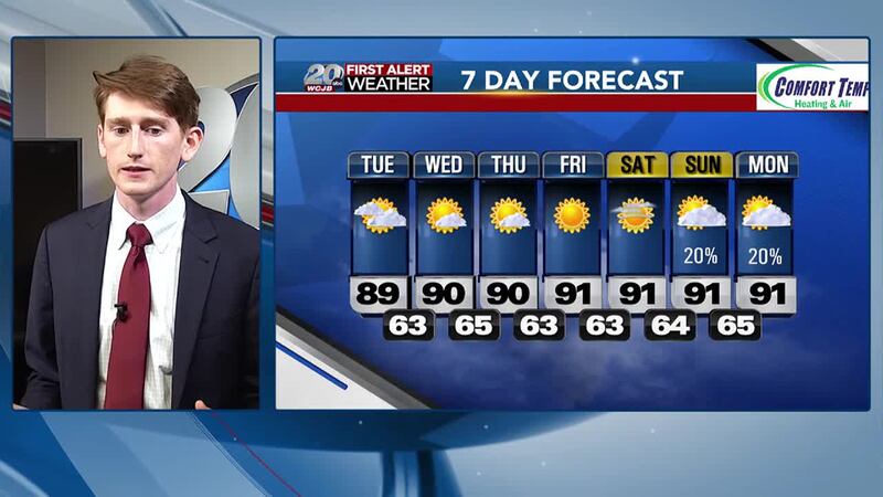 WCJB First Alert Weather Forecast | Noon Tuesday WCJB First Alert Weather Forecast | Noon Tuesday
