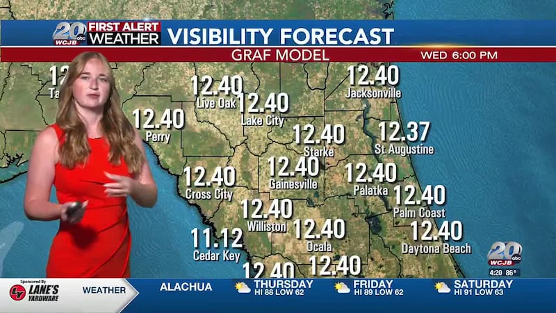 WCJB First Alert Weather Forecast | 5 a.m. Friday WCJB First Alert Weather Forecast | 5 a.m. Friday