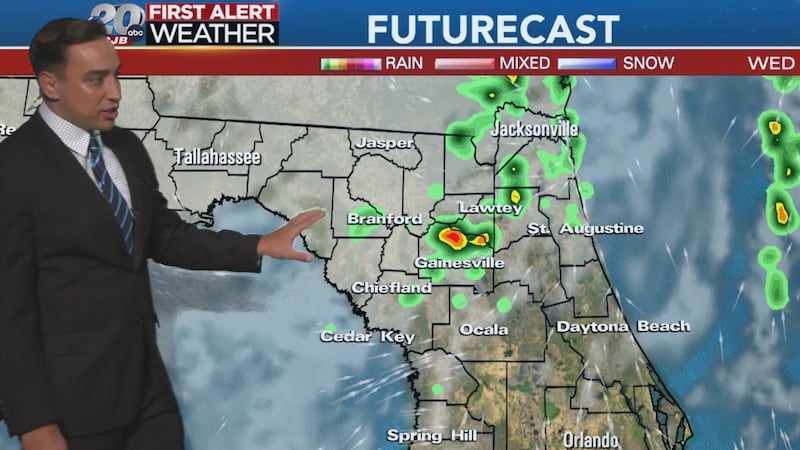 WCJB First Alert Weather Forecast | 5 a.m. Wednesday WCJB First Alert Weather Forecast | 5 a.m. Wednesday