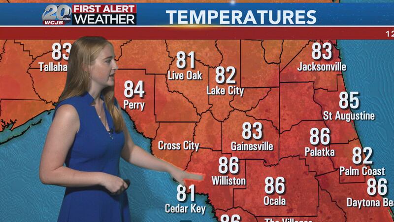 WCJB First Alert Weather Forecast | 4 p.m. Friday WCJB First Alert Weather Forecast | 4 p.m. Friday